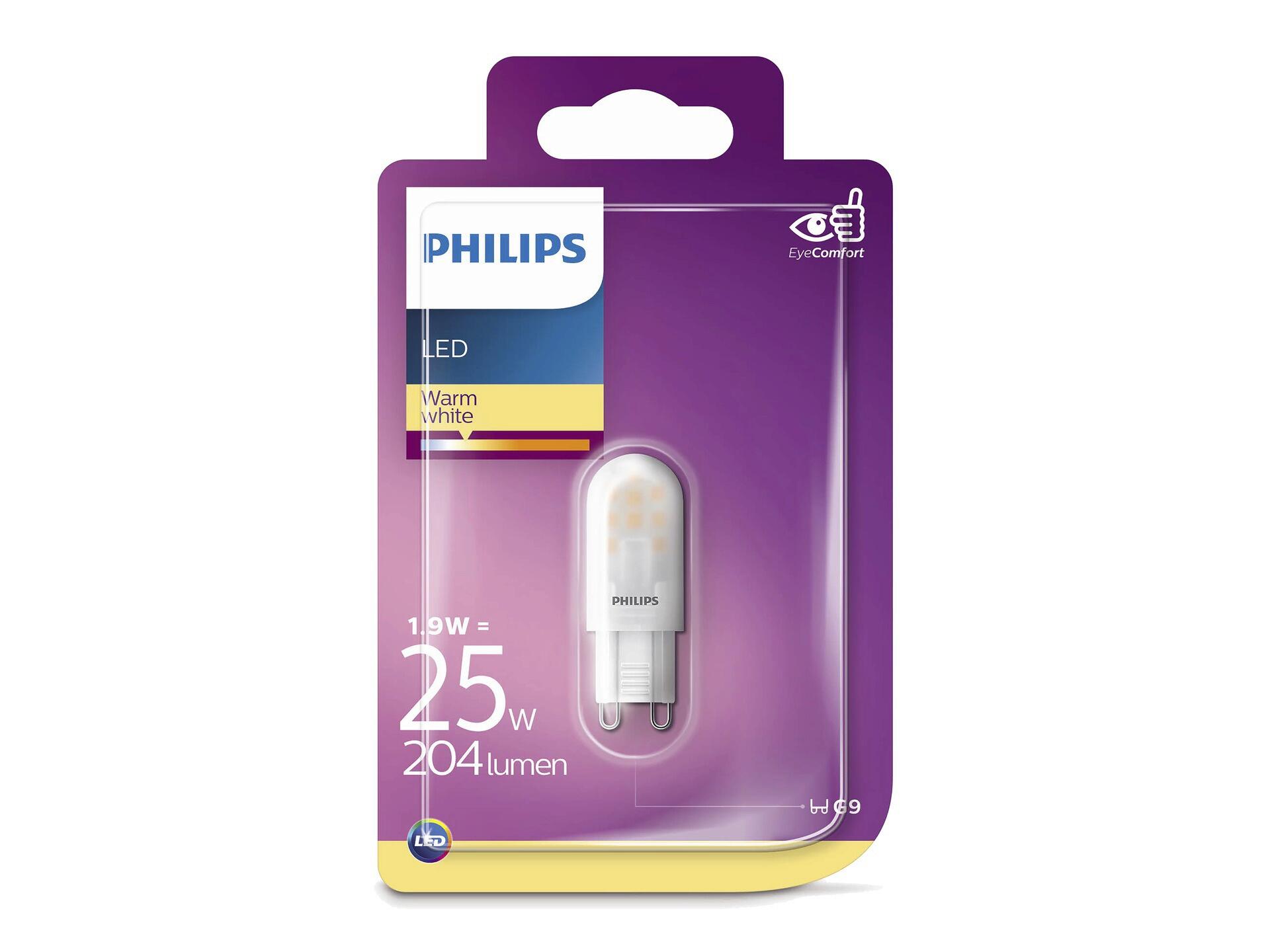Philips Ampoule LED capsule G9 2,5W | Hubo Philips Ampoule LED capsule G9 2,5W | Hubo