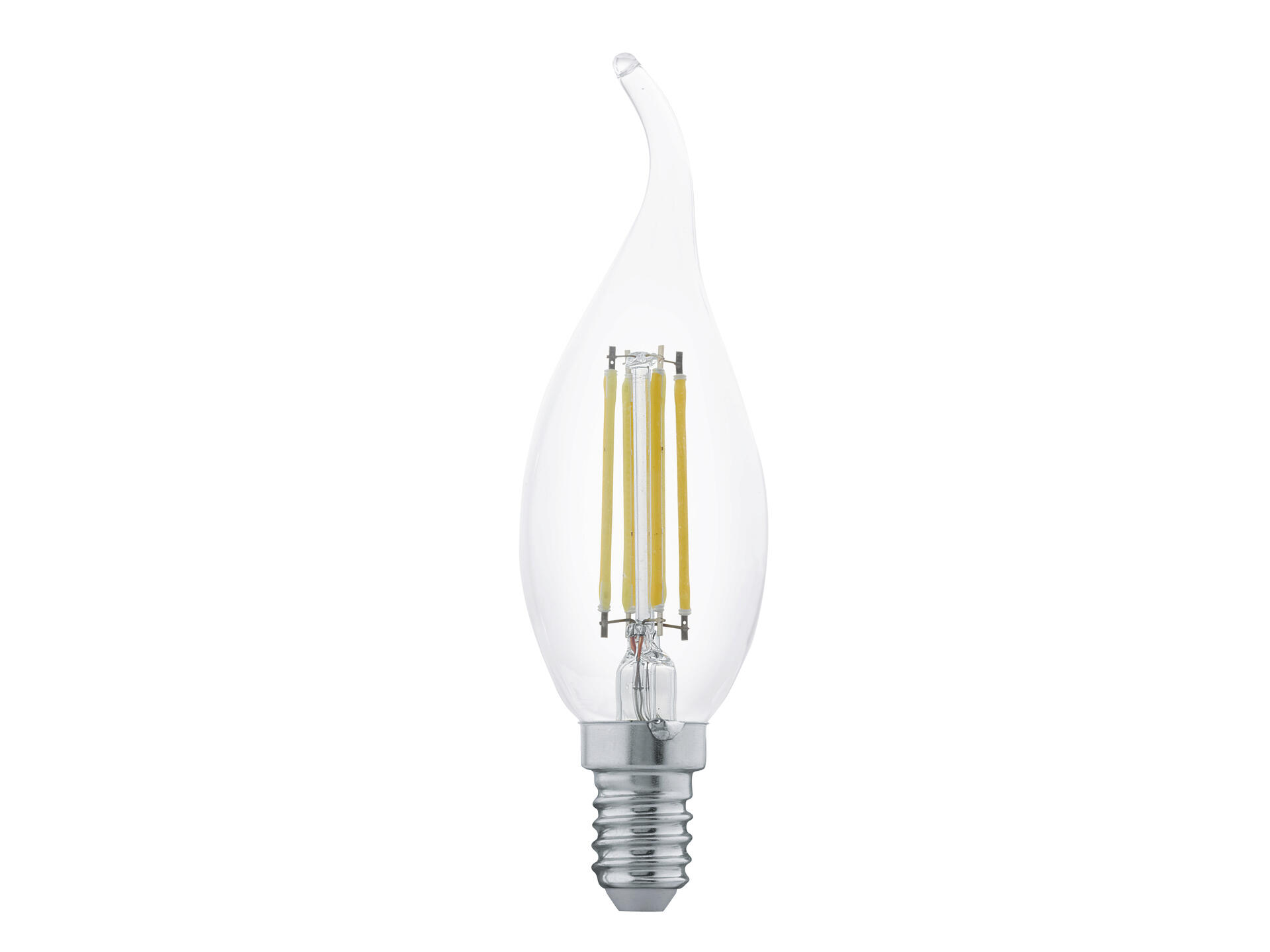 Eglo ampoule LED flamme filament mince E14 4W | Hubo Eglo ampoule LED flamme filament mince E14 4W | Hubo