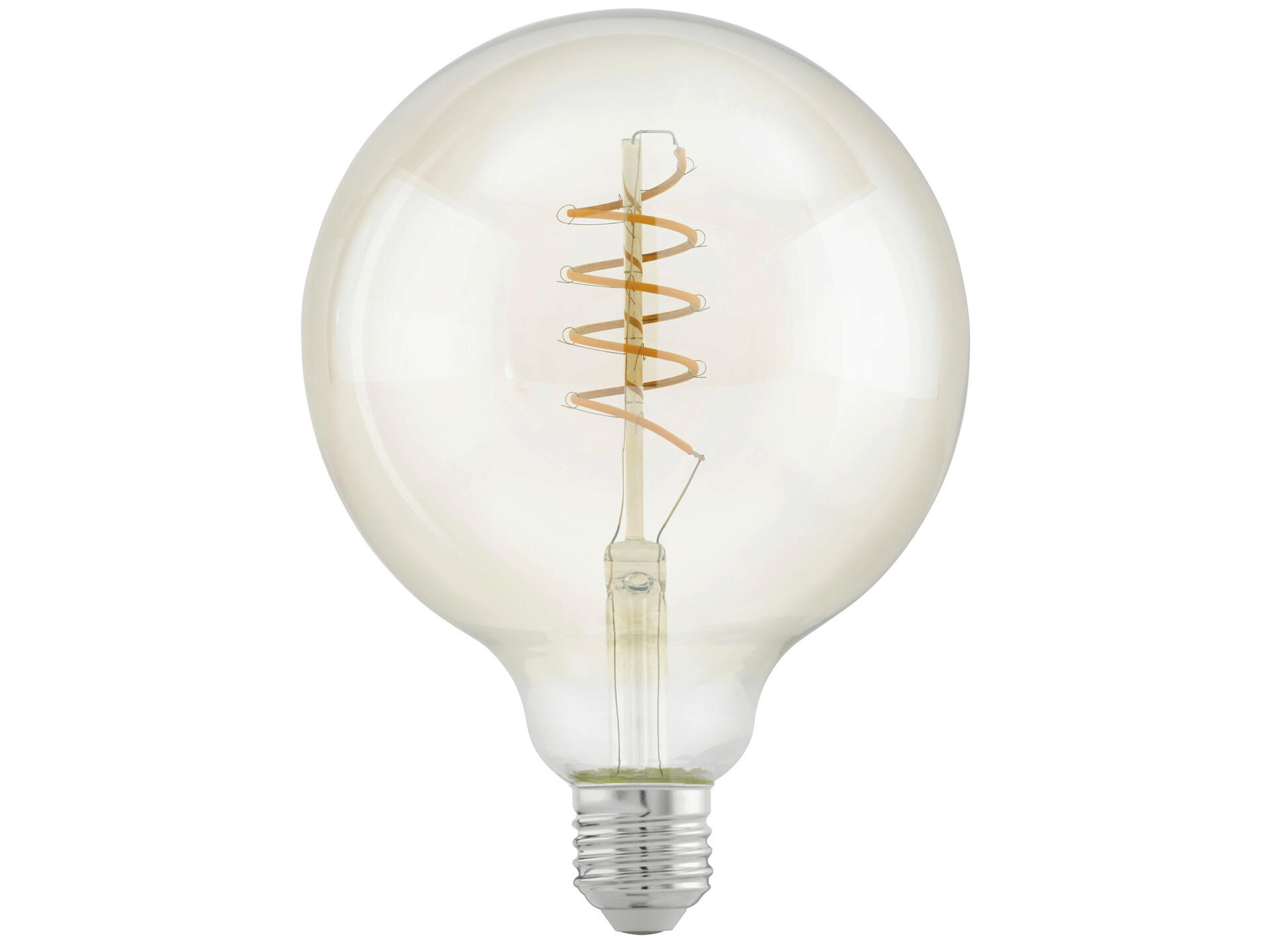 Eglo ampoule LED globe filament verre ambré E27 4W dimmable | Hubo Eglo ampoule LED globe filament verre ambré E27 4W dimmable | Hubo